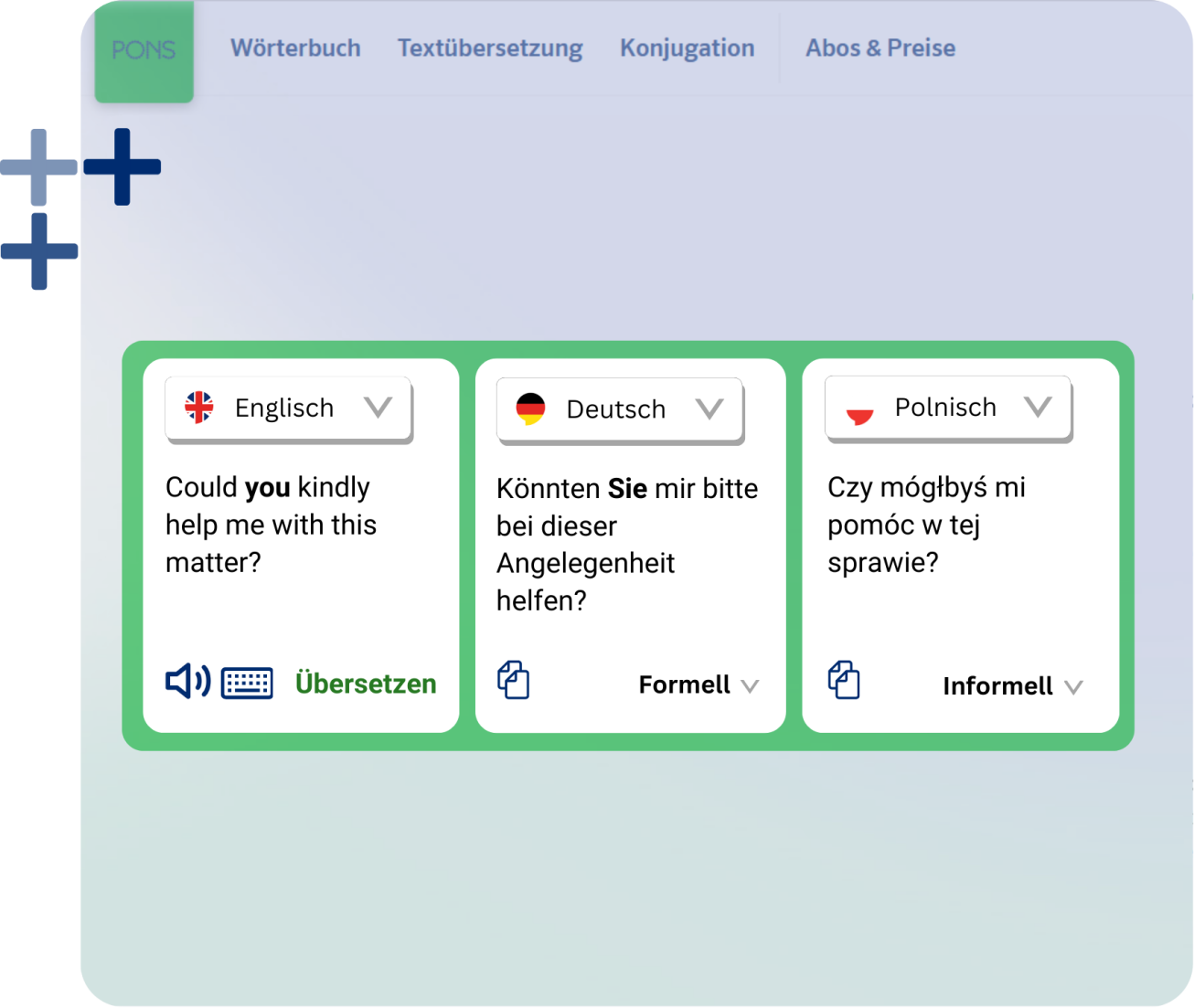PONS Translate Pro | Professional Document & Text Translator | PONS