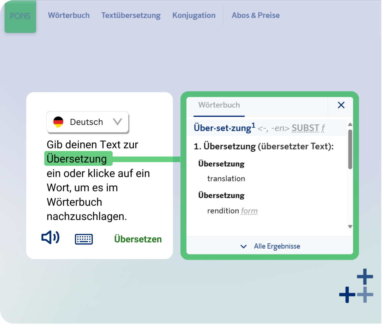 PONS Translate Pro | Professional Document & Text Translator | PONS